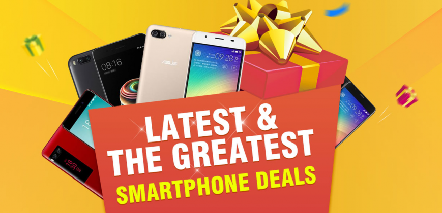 Smartphones sale with coupon codes for discount