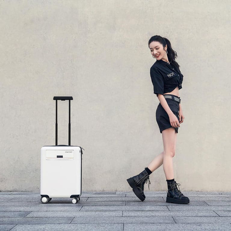 CowaRobot Robotic Suitcase That Follows The User